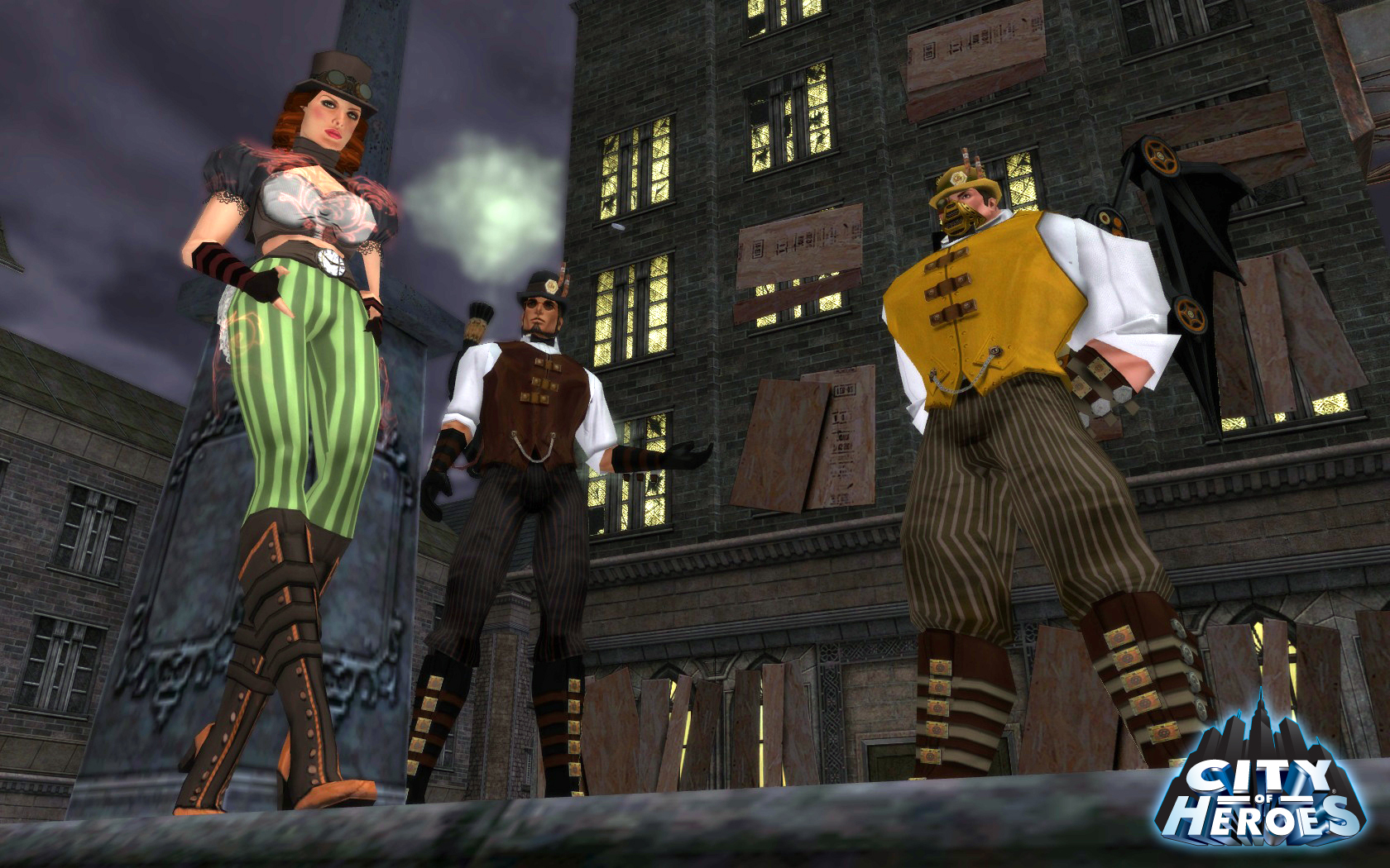 City Of Heroes Goes Steampunk | TheSixthAxis