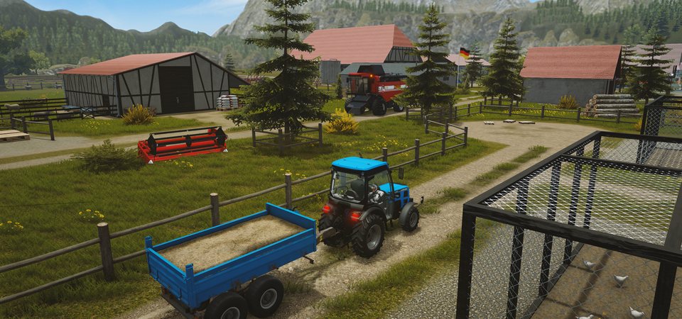 Feeding Cows & Tipping Tractors In Pure Farming 2018 | TheSixthAxis