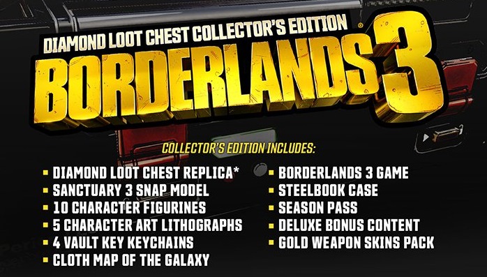 Borderlands 3 box art, release date, and Collector's Edition leak ...