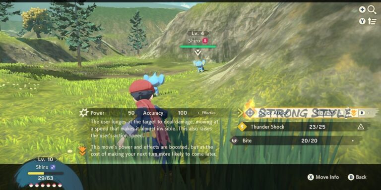 How do Strong and Agile Style attacks work in Pokémon Legends: Arceus ...