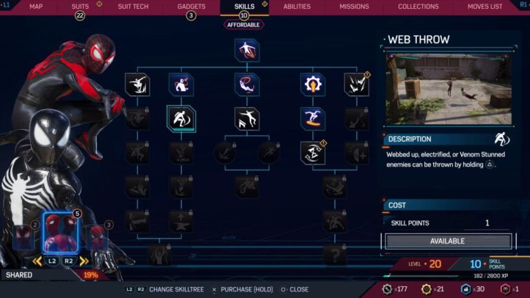 Marvel's Spider-Man 2 - All Skills and Upgrades Guide | TheSixthAxis