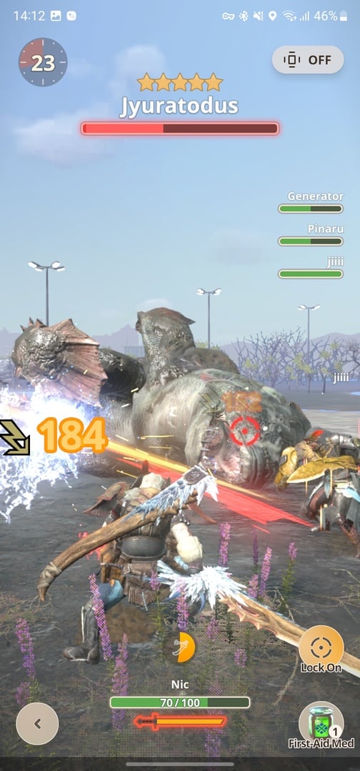 Monster-Hunter-Now-combat-party - TheSixthAxis