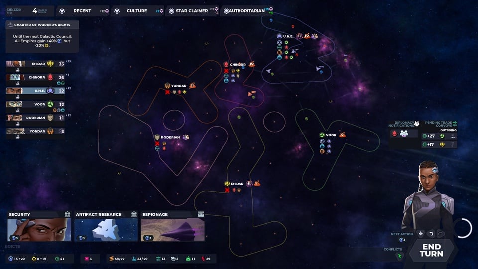 Stellaris Nexus is like a digital board game of the 4X grand strategy ...