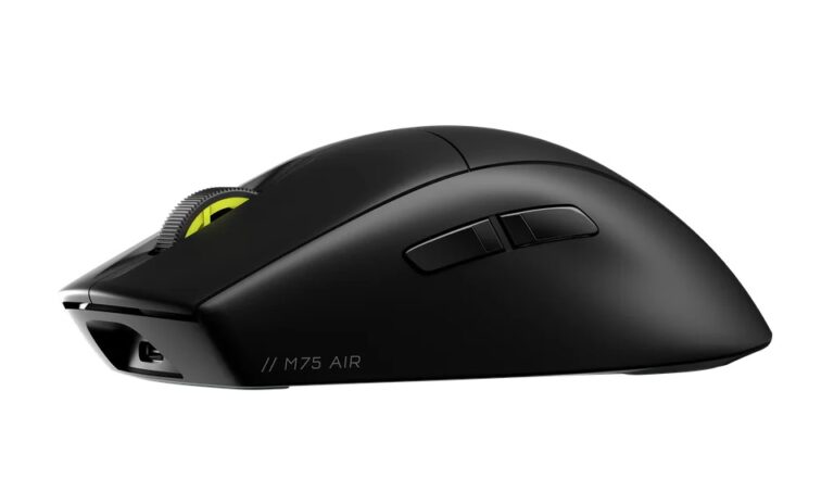 Corsair M75 Air Wireless Gaming Mouse Review | TheSixthAxis