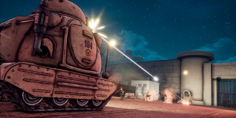 SandLand-Tank-Combat - TheSixthAxis