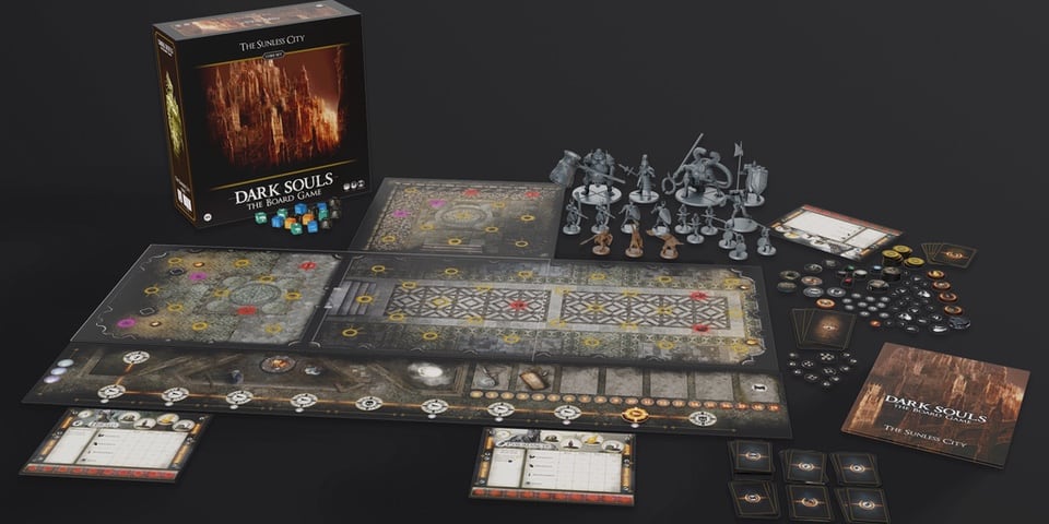 Dark Souls: The Board Game - The Sunless City Review | TheSixthAxis