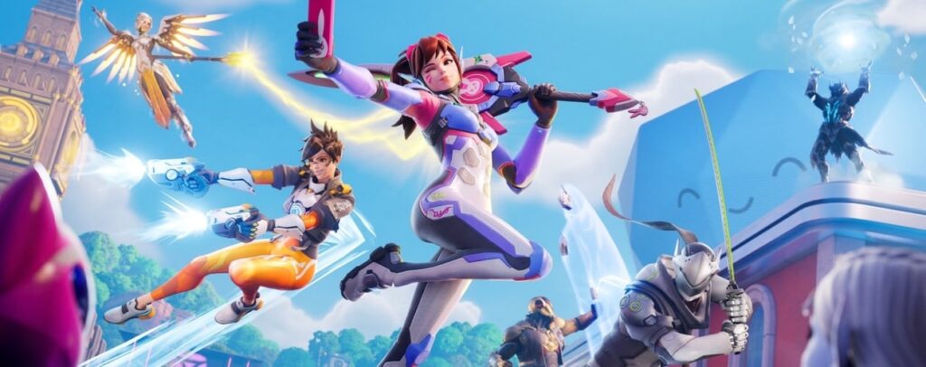 Fortnite x Overwatch collab features Mercy, D.Va, Tracer & Genji ...